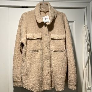 jbf | Jackets & Coats | Hem And Thread Teddy Jacket | Poshmark